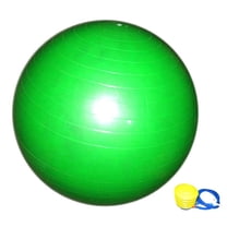 THERABAND 65 CM Green Exercise Ball for Core Stability and Muscle ...