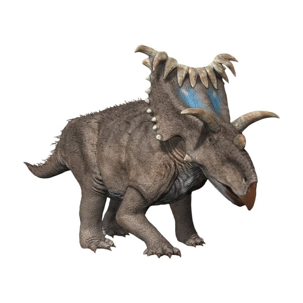 Kosmoceratops is a ceratopsian dinosaur from the Late Cretaceous period ...