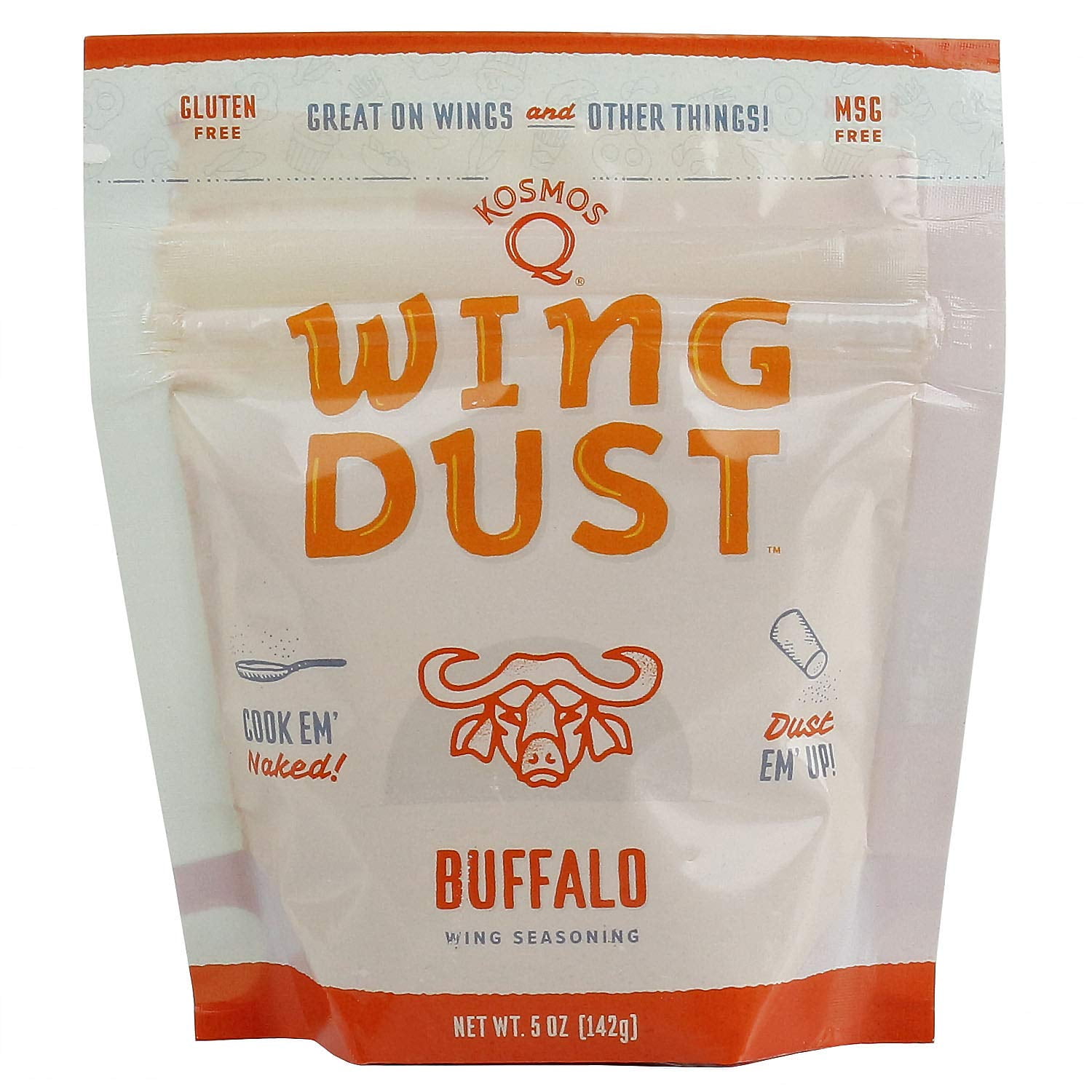 Kosmos Q Buffalo Wing KEF28 Dust, Classic Buffalo Powder For Chicken ...