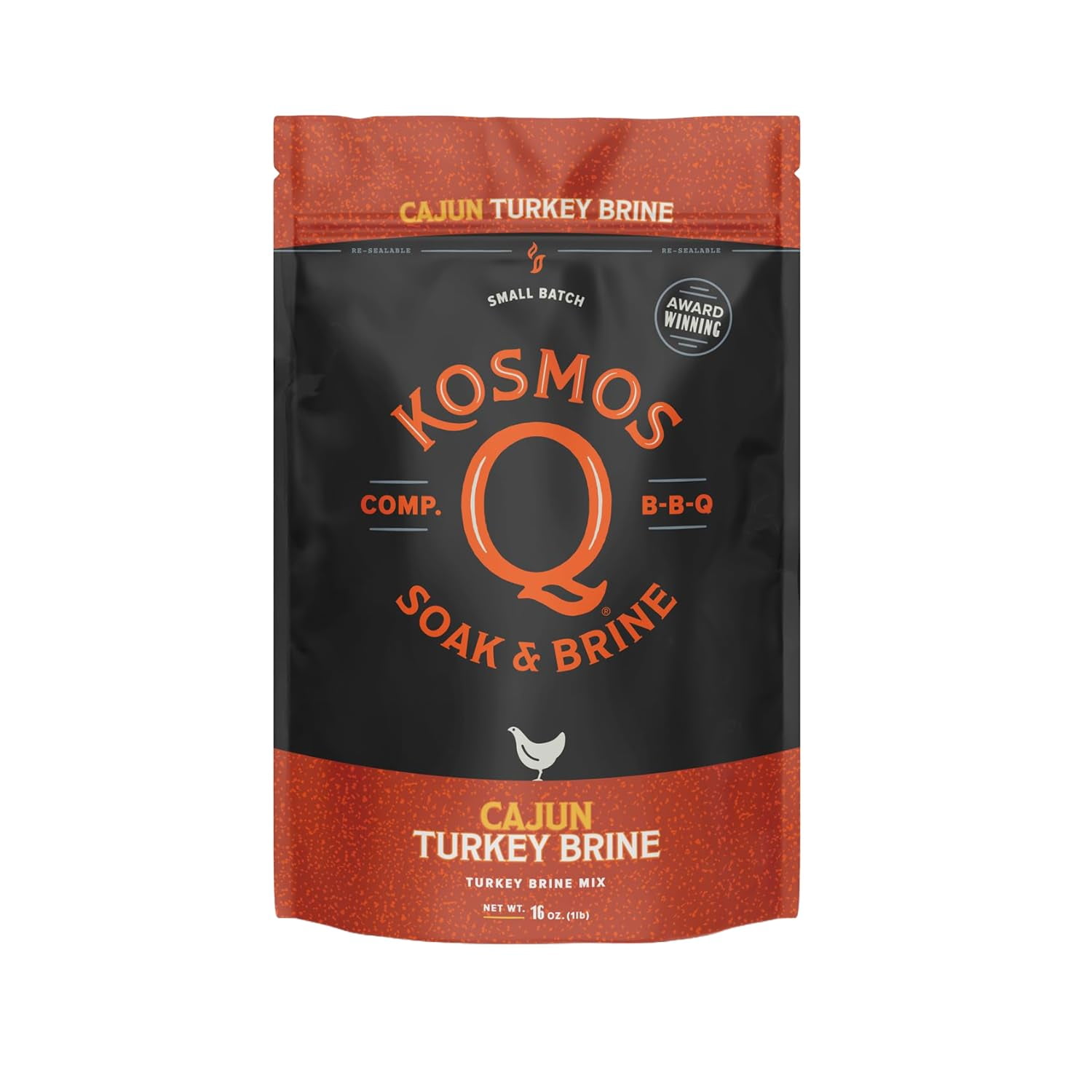 Kosmos Q Cajun Turkey MFF30 Soak & Brine, Fiery Sugar & Worcestershire ...