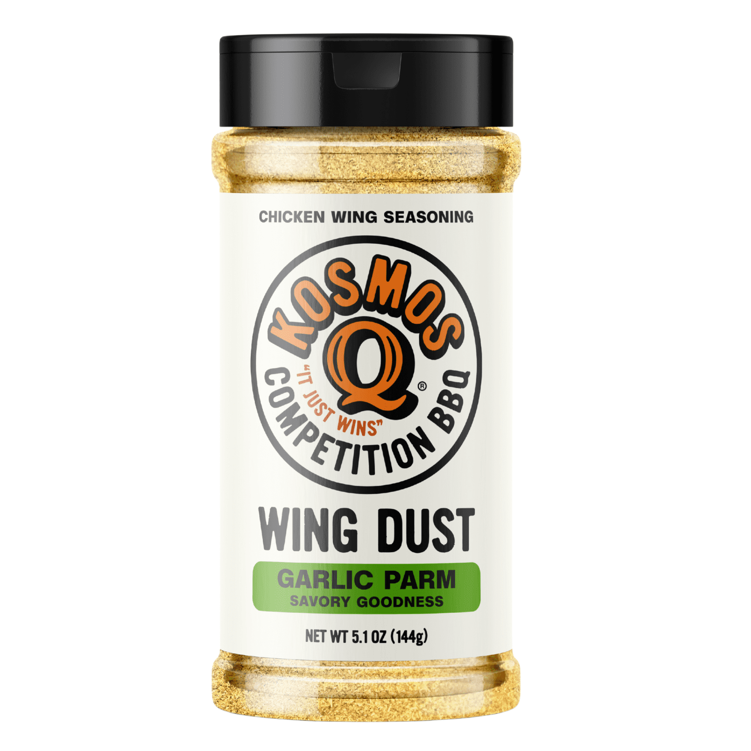 Kosmos Q Garlic Parmesan Wing Dust Seasoning, 5.1 oz shaker - Walmart.com