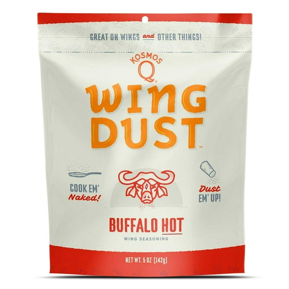 Kosmos Q Hot Buffalo BCF26 Wing Dust, Spicy Wing Seasoning Powder for ...