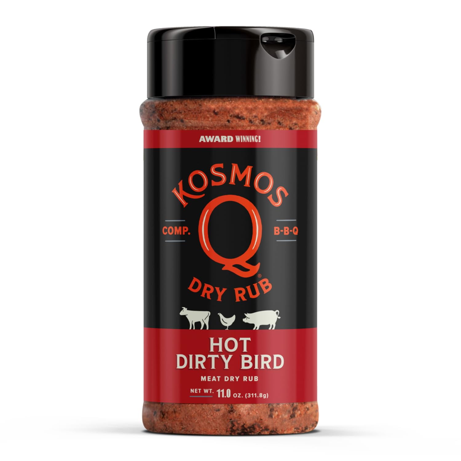 Kosmos Q Hot Dirty MFF30 Bird BBQ Dry Seasoning with Chili Pepper ...