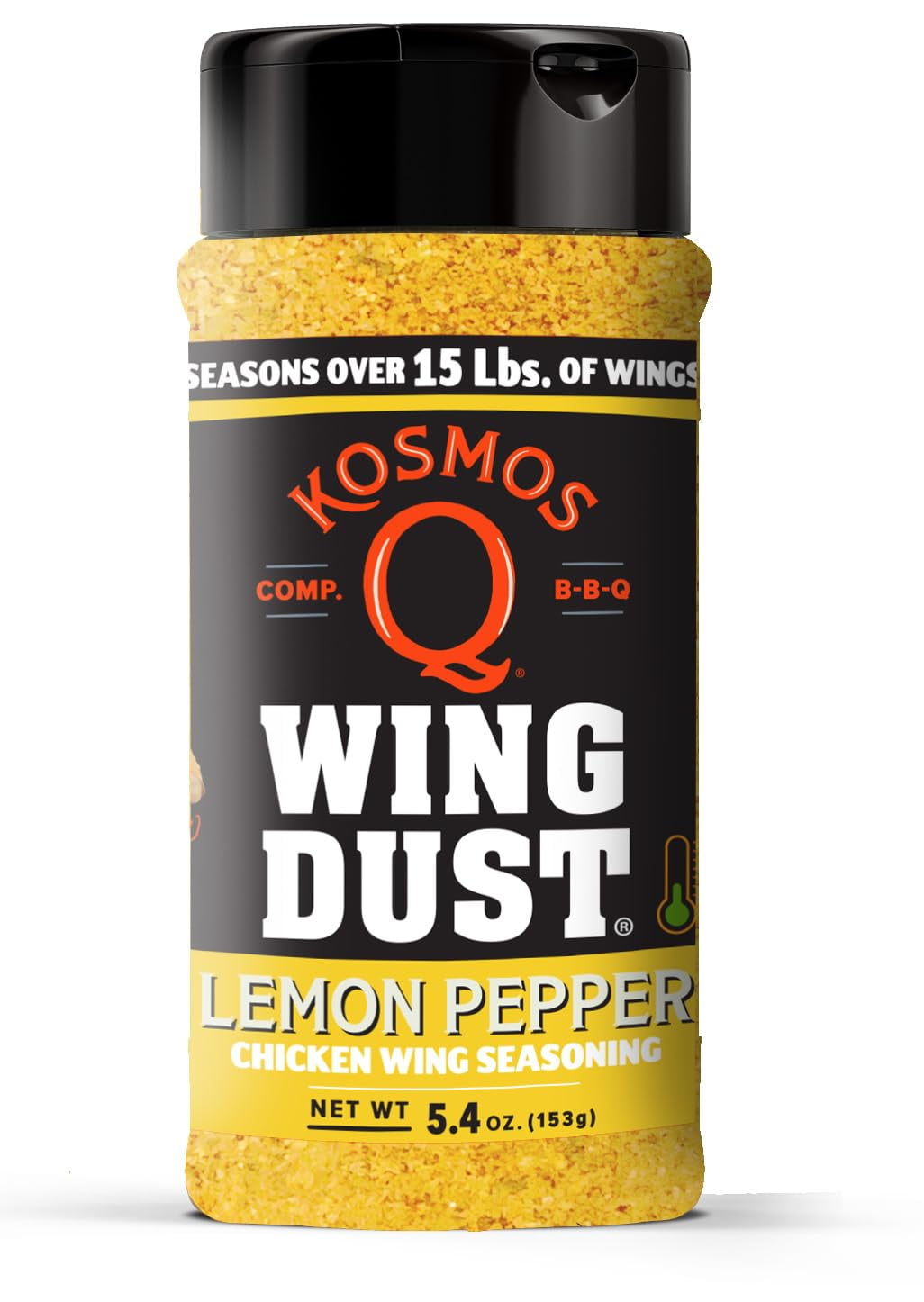 Kosmos Q Lemon Seasoning MDA05 Wing Dust, Lemon Powder Chicken Wing ...