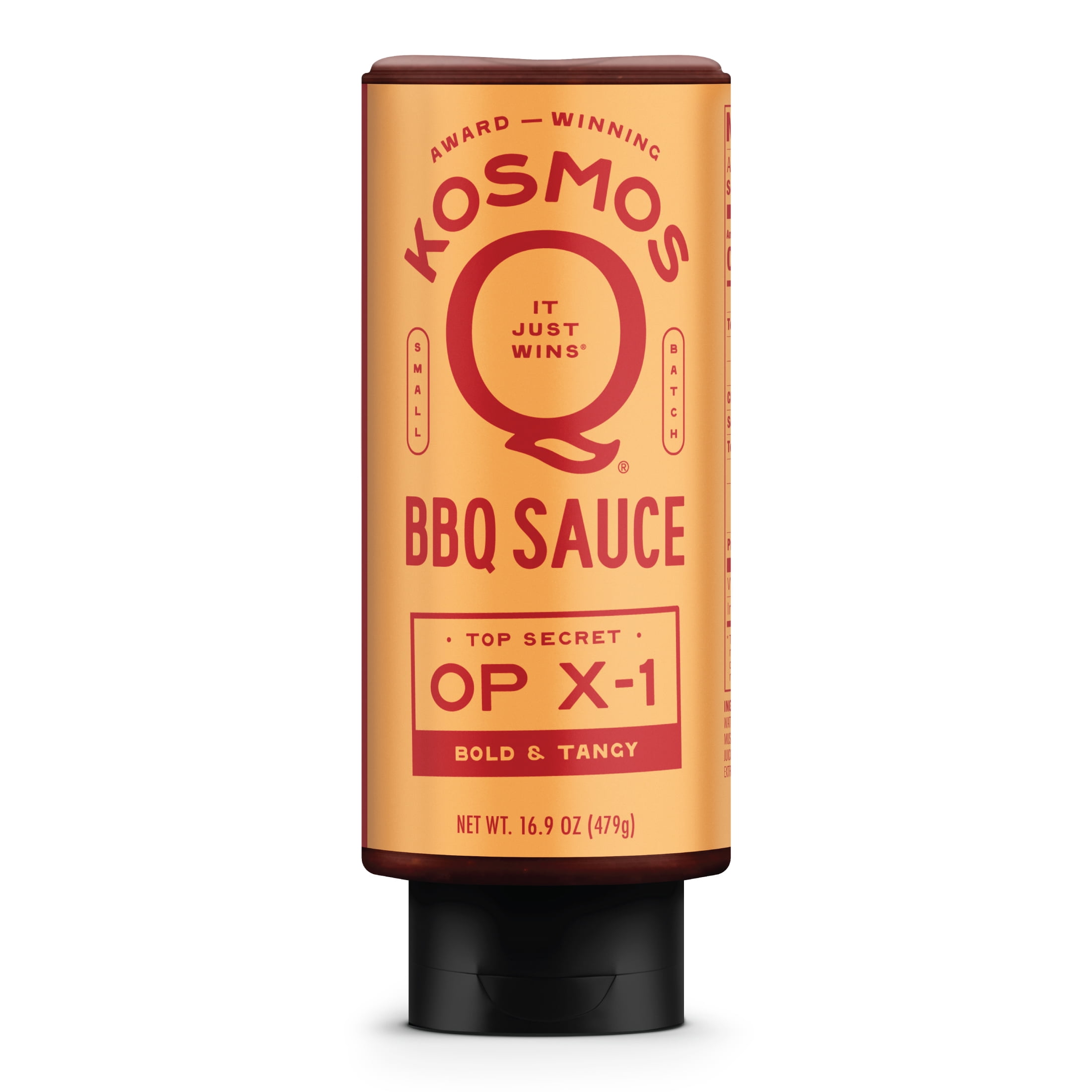 Kosmos Q OPX-1 BBQ Sauce, Gluten-Free, 15.5 oz - Walmart.com