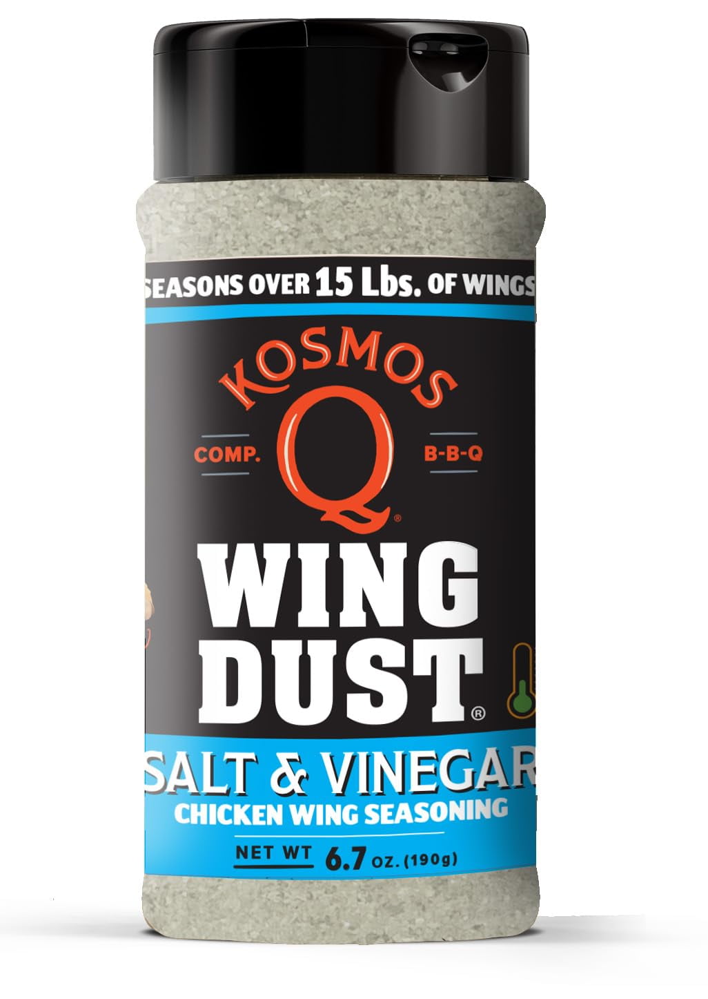 Kosmos Q Salt & DPF11 Seasoning Wing Dust, Salt & Chicken Wing ...