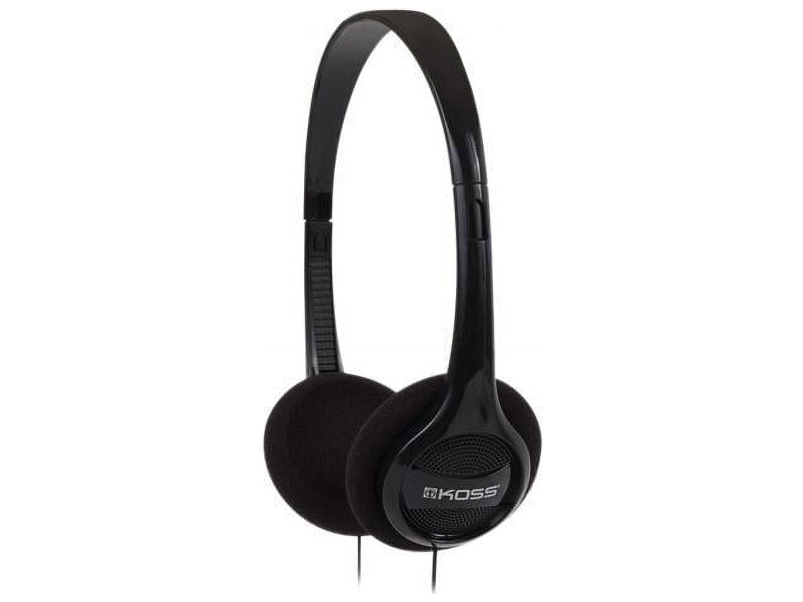 Koss KPH7 On-Ear Wired Stereo Headphones, Lightweight Design, Black ...