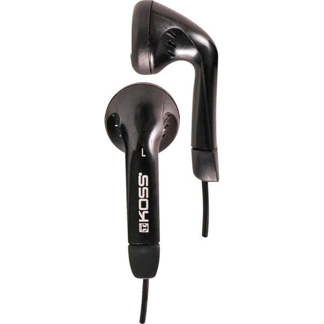 Koss Black Ultra-lightweight Earbuds - Walmart.com