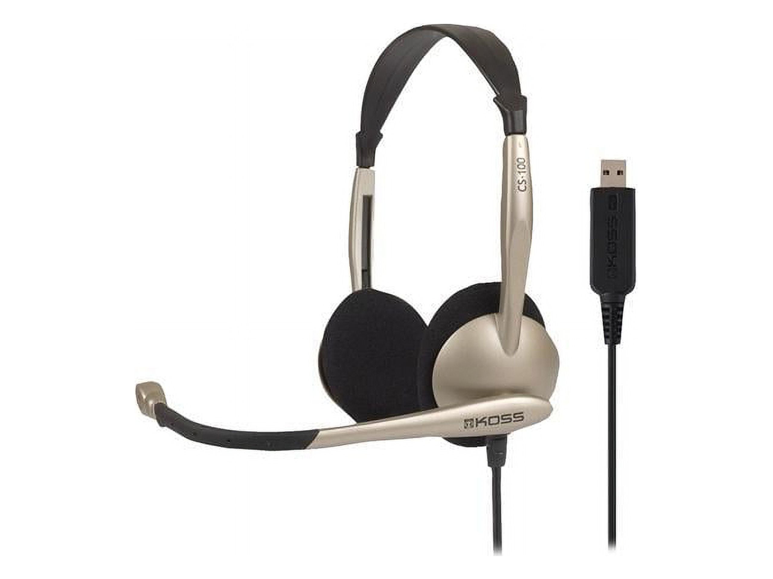 Koss CS100 USB - Double-sided Electret noise-cancelling Mic - Walmart.com