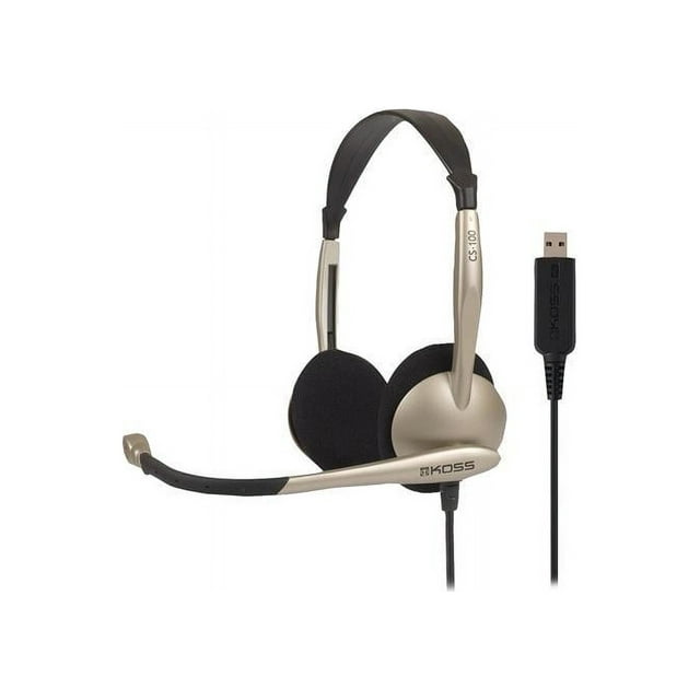 Koss CS100 USB - Double-sided Electret noise-cancelling Mic - Walmart.com