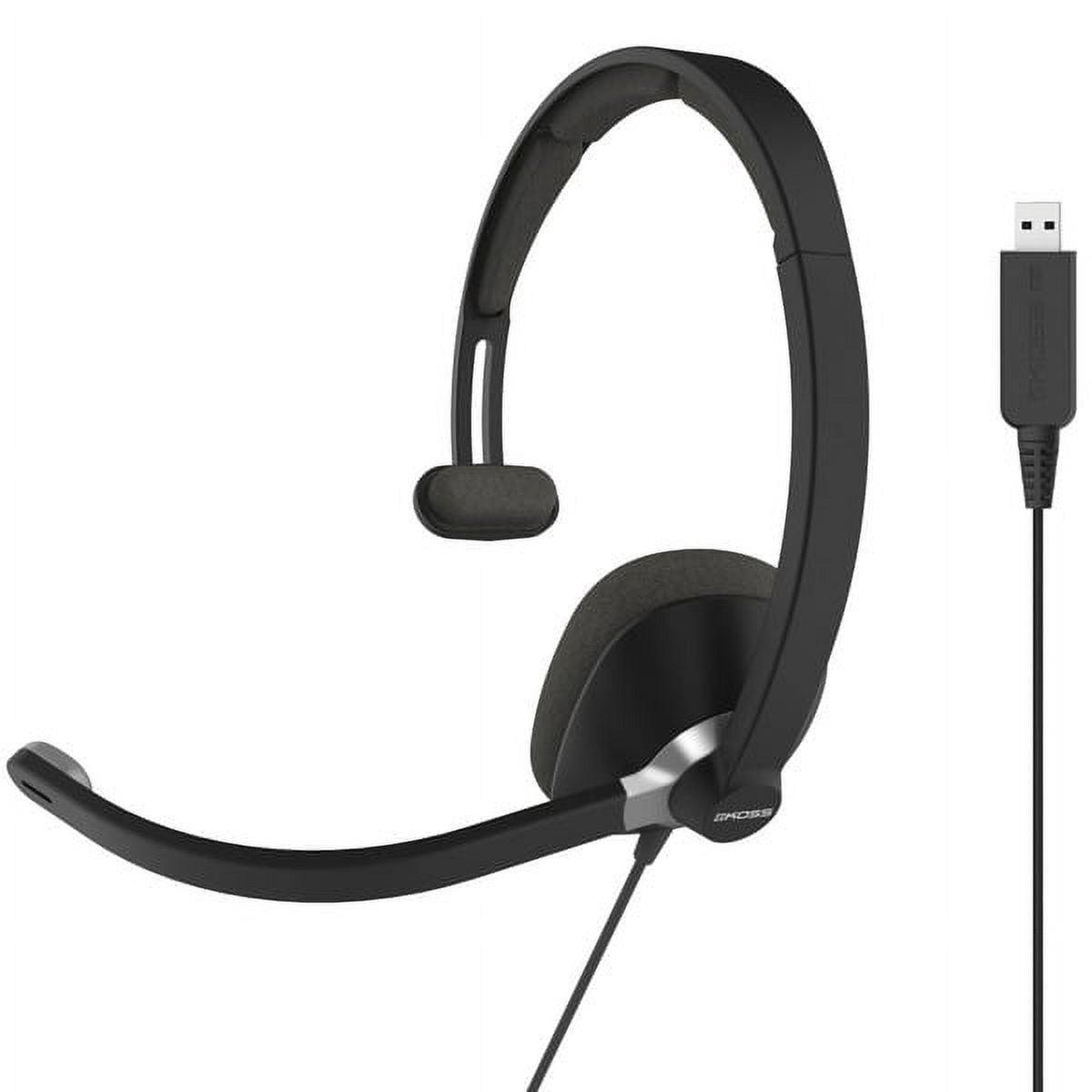 Koss CS295-USB Single-Sided Communication Wired USB Headset - Black ...