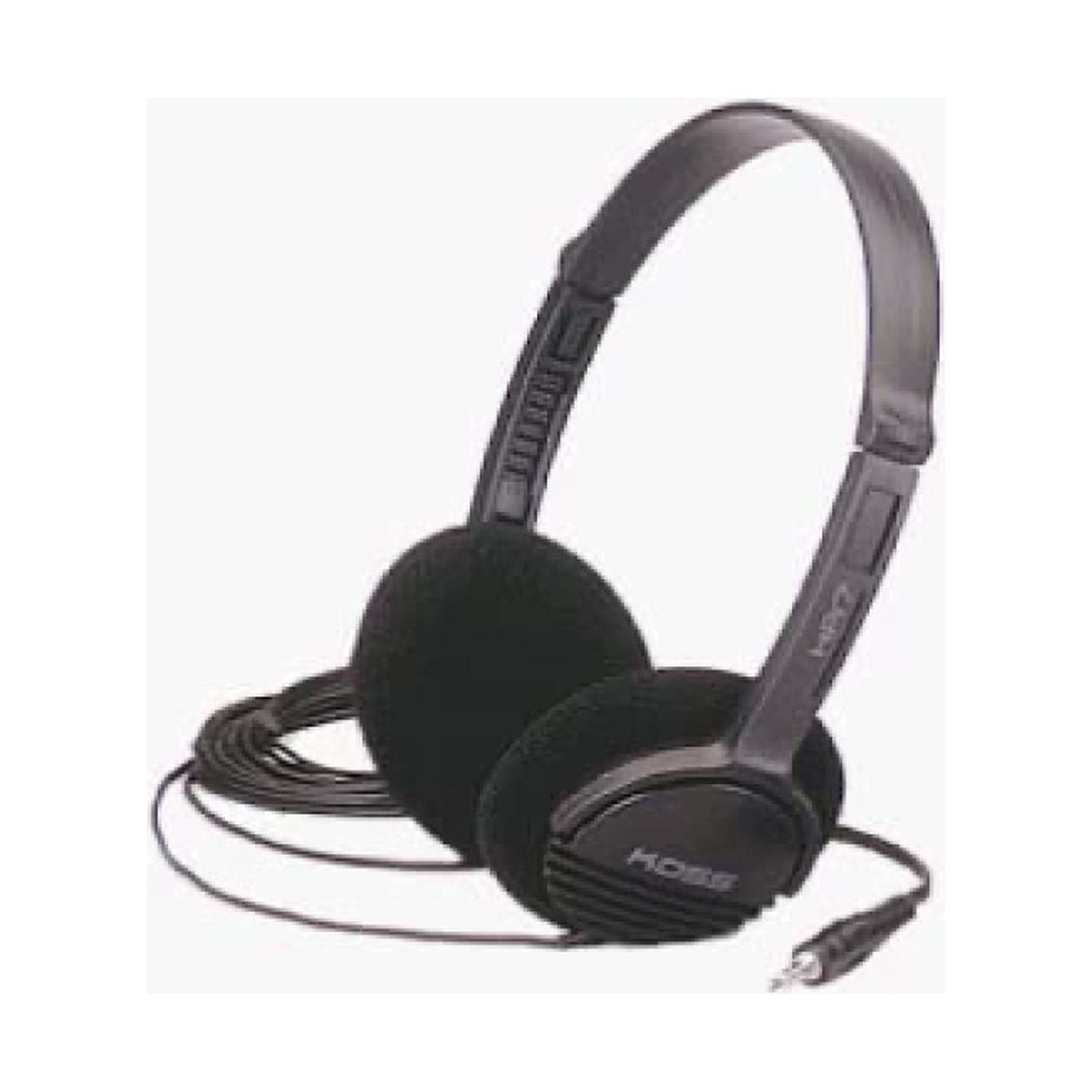 Koss - Headphone On Ear 3.5mm Portable with Volume Control BULK 8ft ...