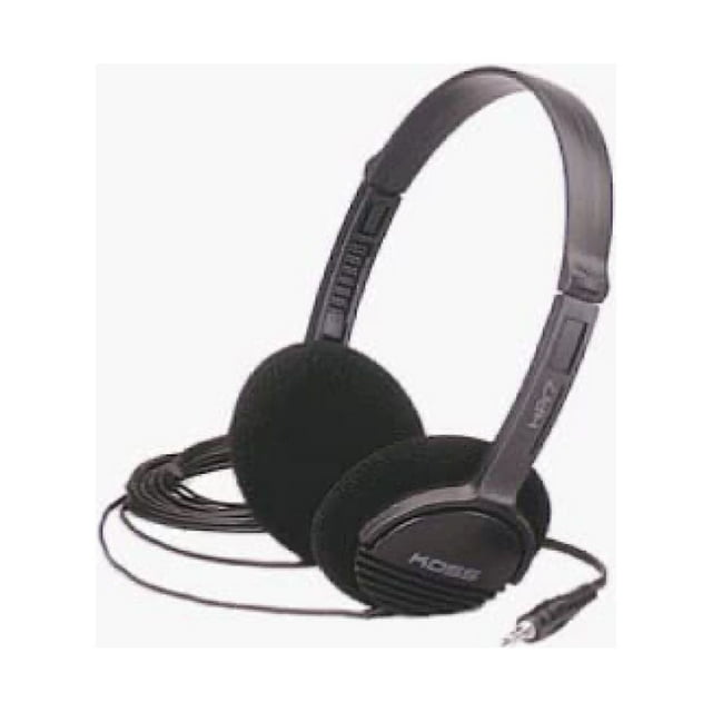 Koss - Headphone On Ear 3.5mm Portable with Volume Control BULK 8ft ...