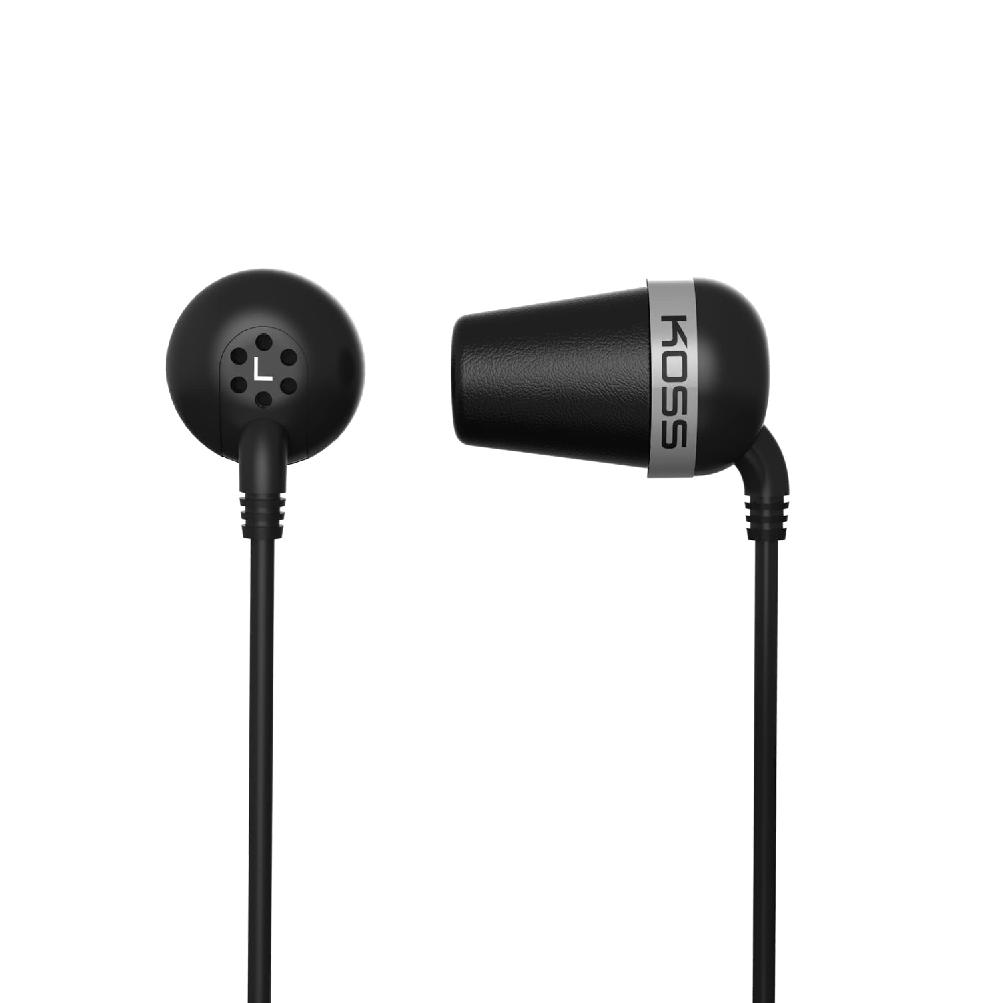 Koss 'The Plug' In-Ear Headphones (Black) - Walmart.com