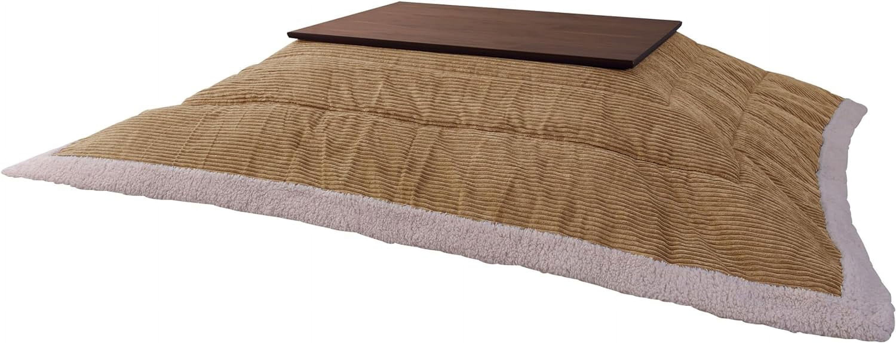 Kotatsu Futon Comforter Rectangle Shape Corduroy Fabric Polyester ...