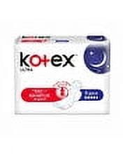 Kotex Pad Ultra Night 6 Pack - Walmart.com