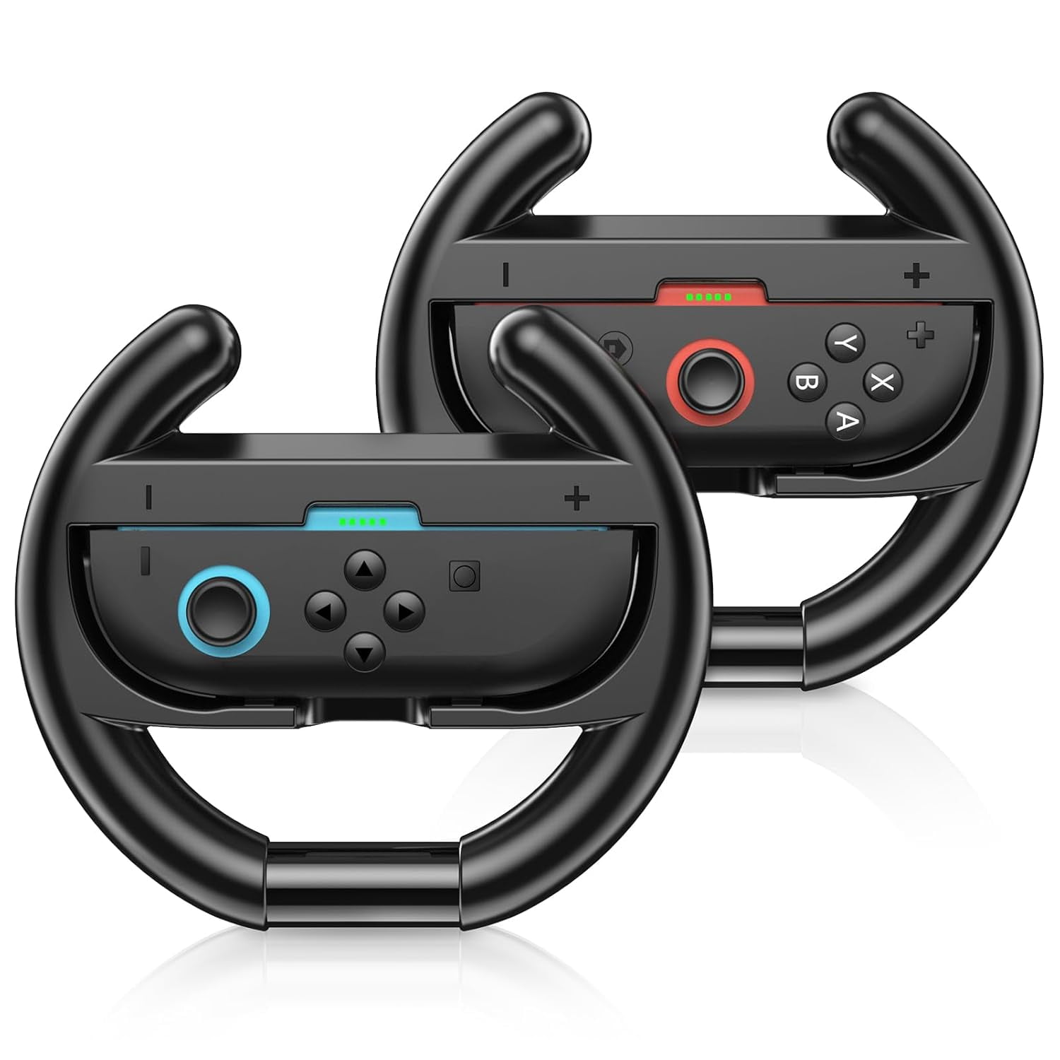 Kothab Switch Steering Wheels for Nintendo Switch 2 JoyCon Controllers ...
