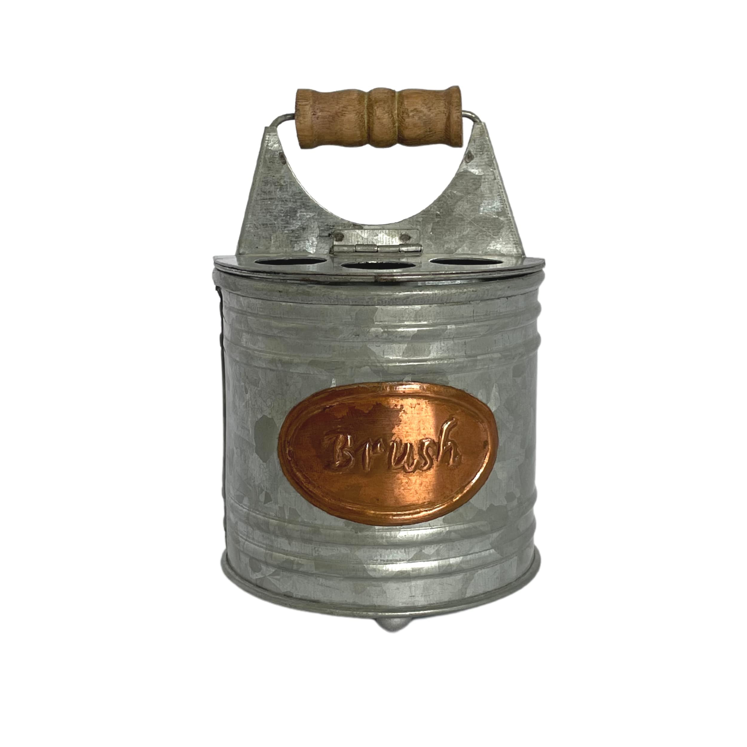 Kotinara Rustic Toothbrush Holder for Bathroom - Organize Your ...