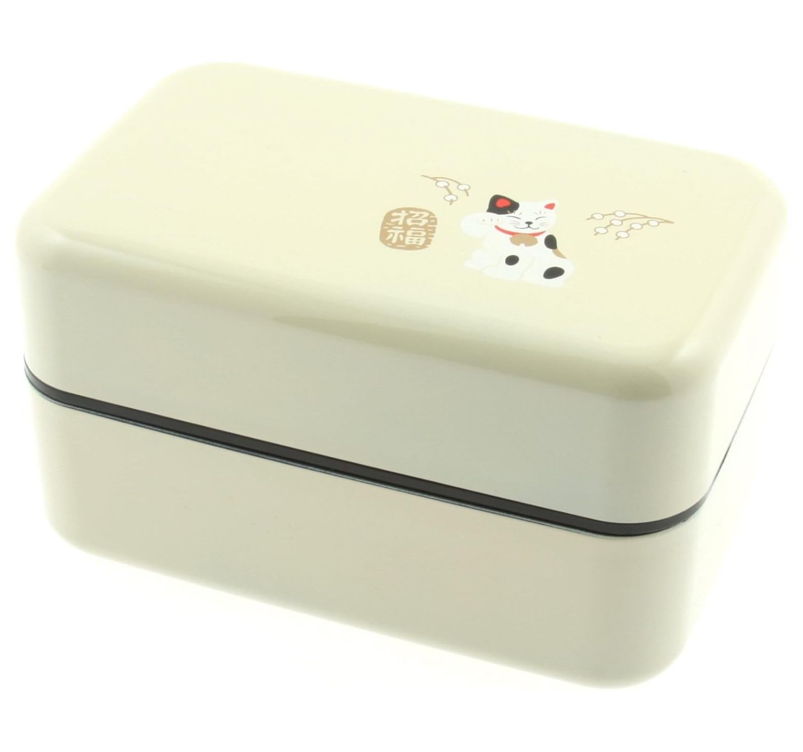 Kotobuki 2-Tiered Bento Box, White - Walmart.com
