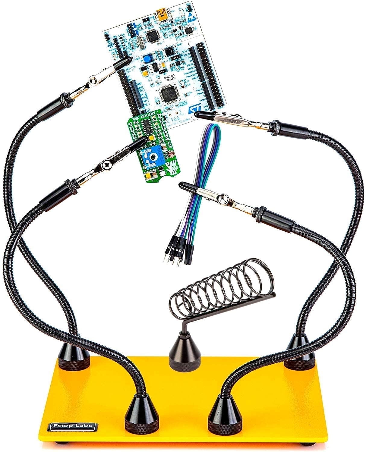 KOTTO Third Hand Soldering Tool with Magnet Bases, Adjustable Arms ...