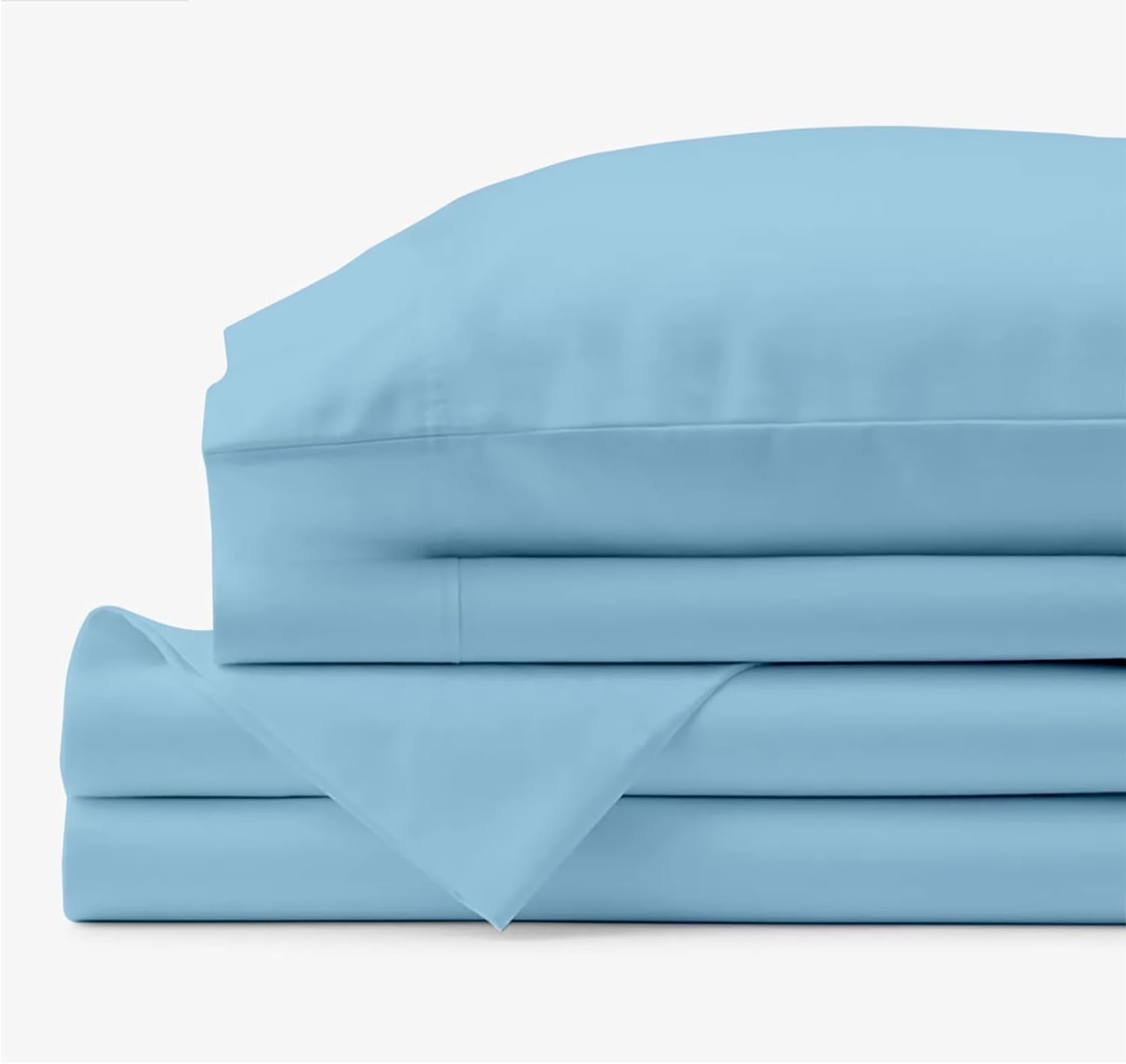 Kotton Culture 1000 TC Egyptian Cotton Full Size Bed Sheet Set | Sky ...