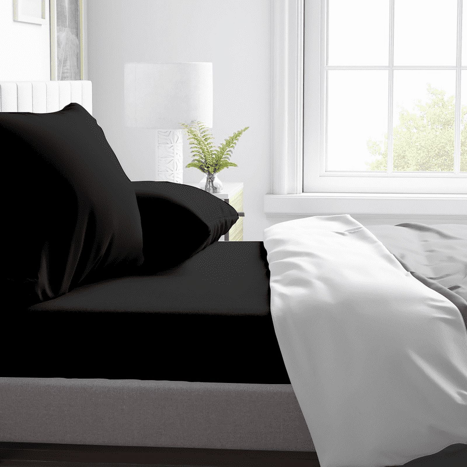 Kotton Culture 600 TC 4 Pc Sheet Set - 100% Egyptian Cotton 1 Flat ...