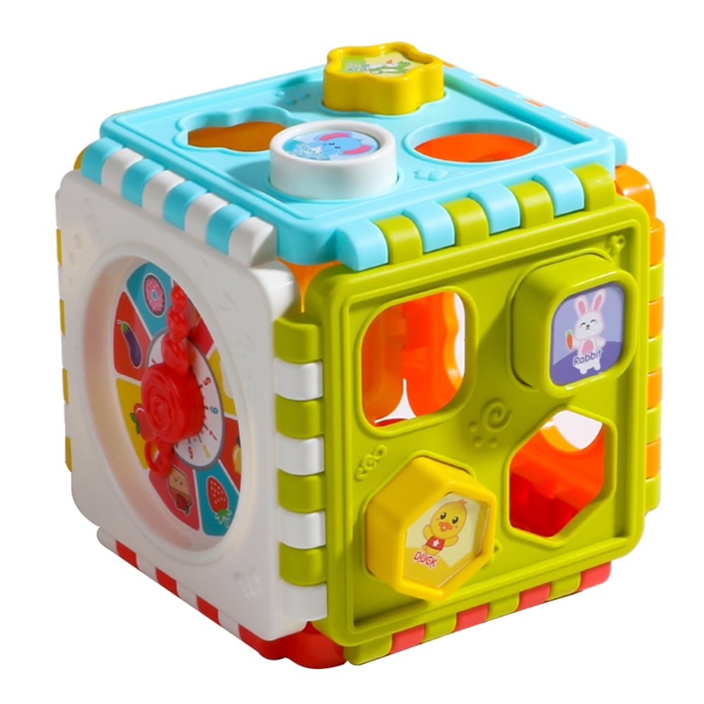 Kotyreds Toddler Plastic Activity Cube Shape Number Sorting Toys ...