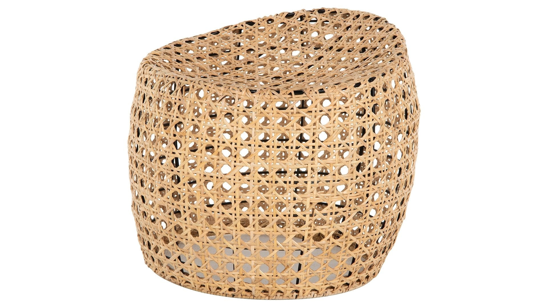 Kouboo Jao Rattan Cane Stool, Rattan Small Stool Chair Dry and ...
