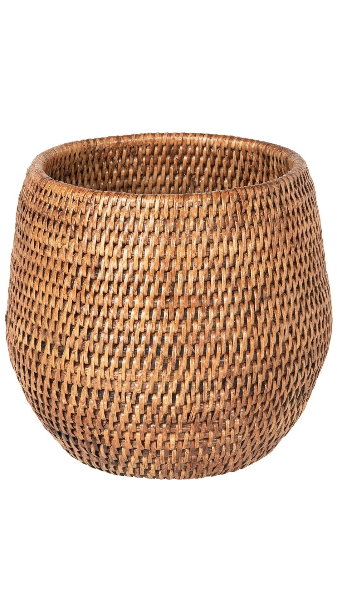 Kouboo La Jolla Coco Rattan Planter And Bowl, Creative Storage ...