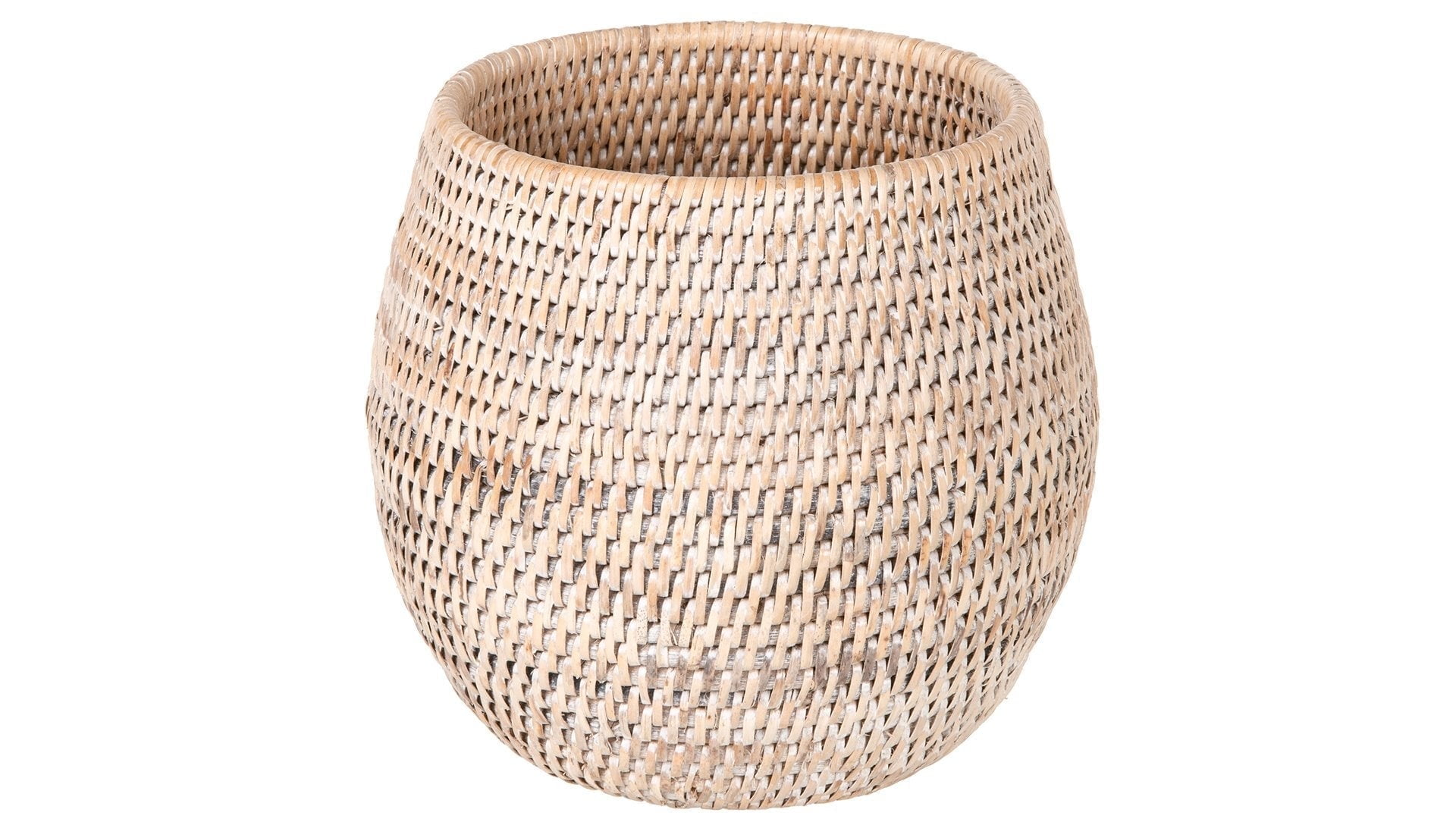 Kouboo La Jolla Coco Rattan Planter and Bowl, Creative Storage ...