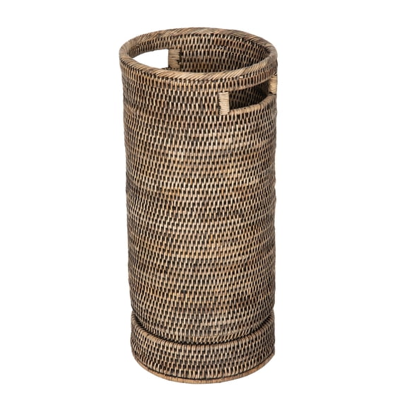 Kouboo La Jolla Black Rattan Umbrella Stand - Walmart.com