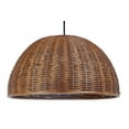 Kouboo Wicker Dome Pendant Lamp, Pendant Lighting For Kitchen Island ...