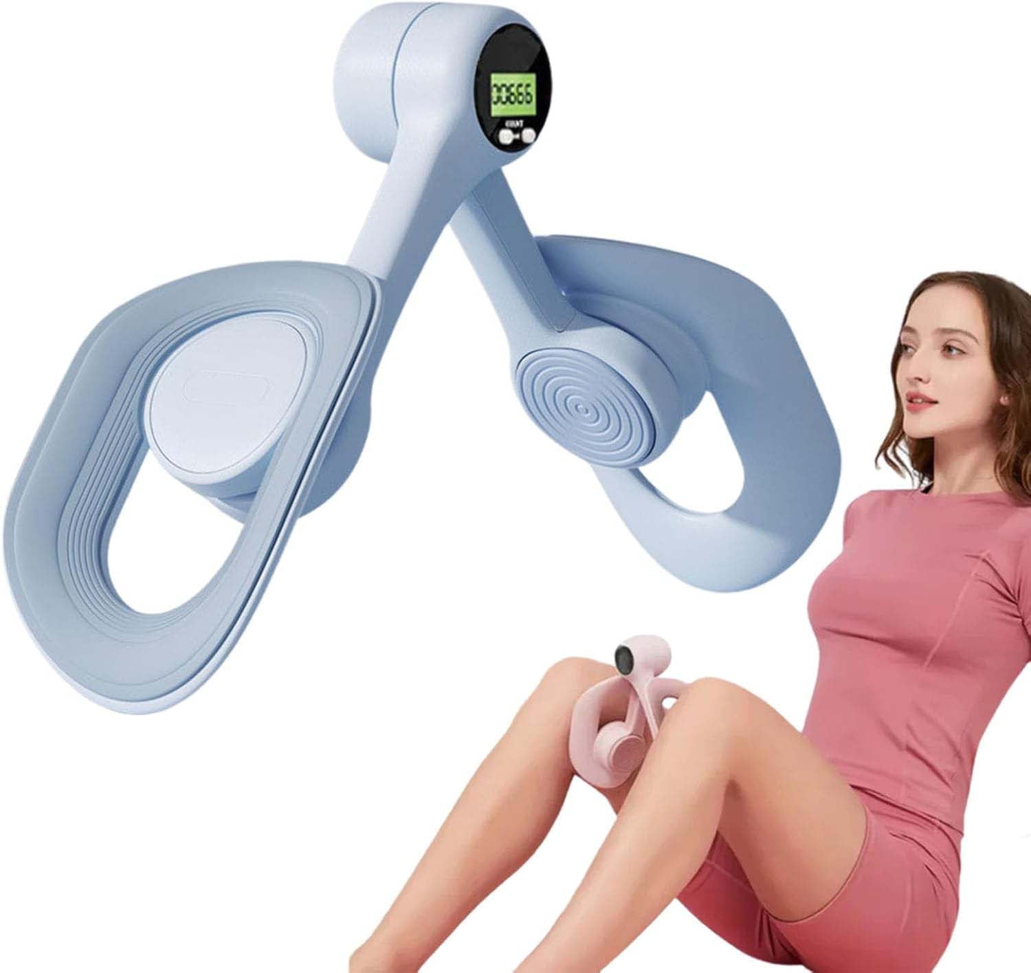 Koudindg Inner Thigh Trainer with Display Counter, Pelvic Floor ...