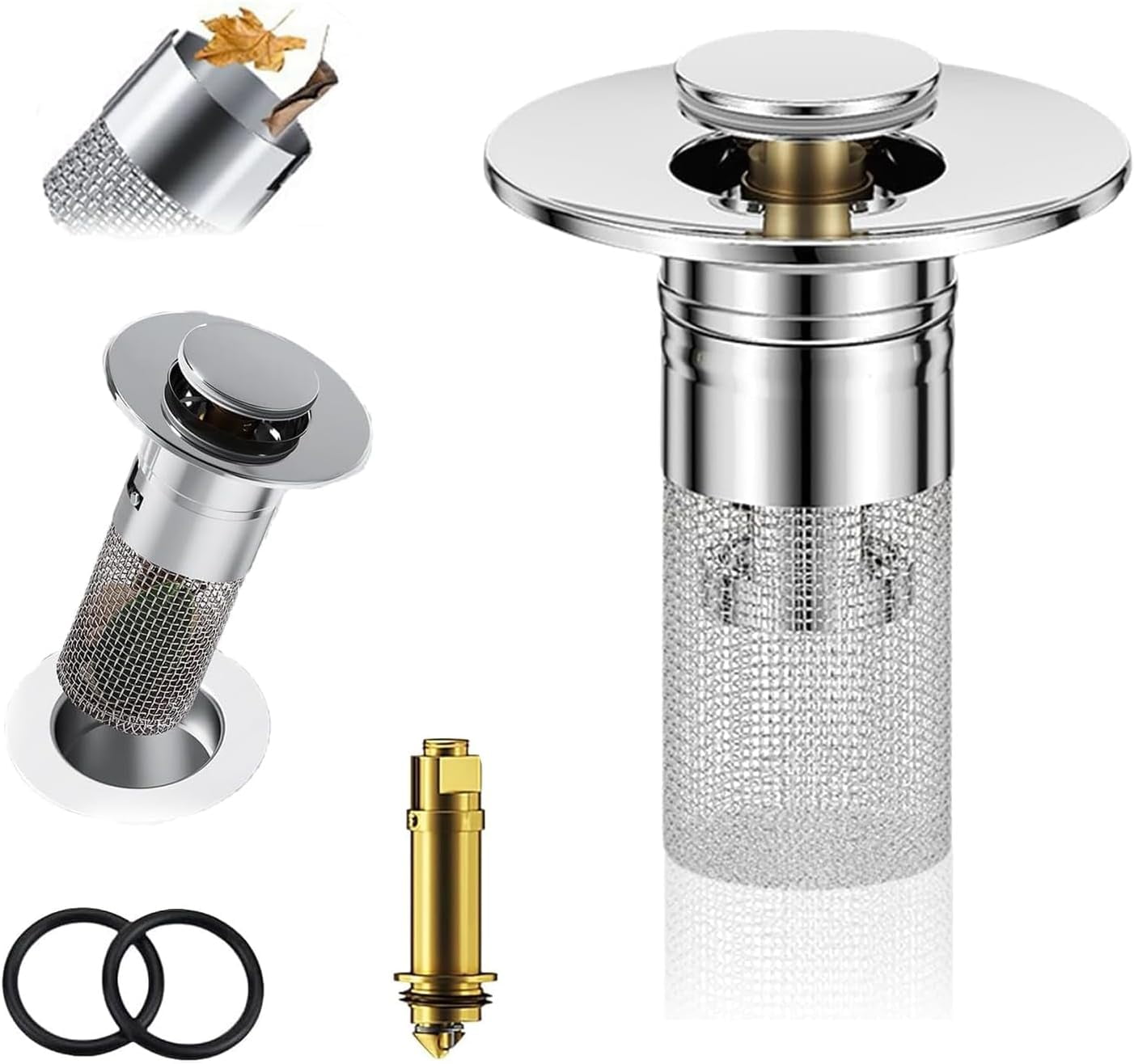 Kouglh Drain, Drain Filter, Stainless Steel Floor Drain Filter Bathroom ...