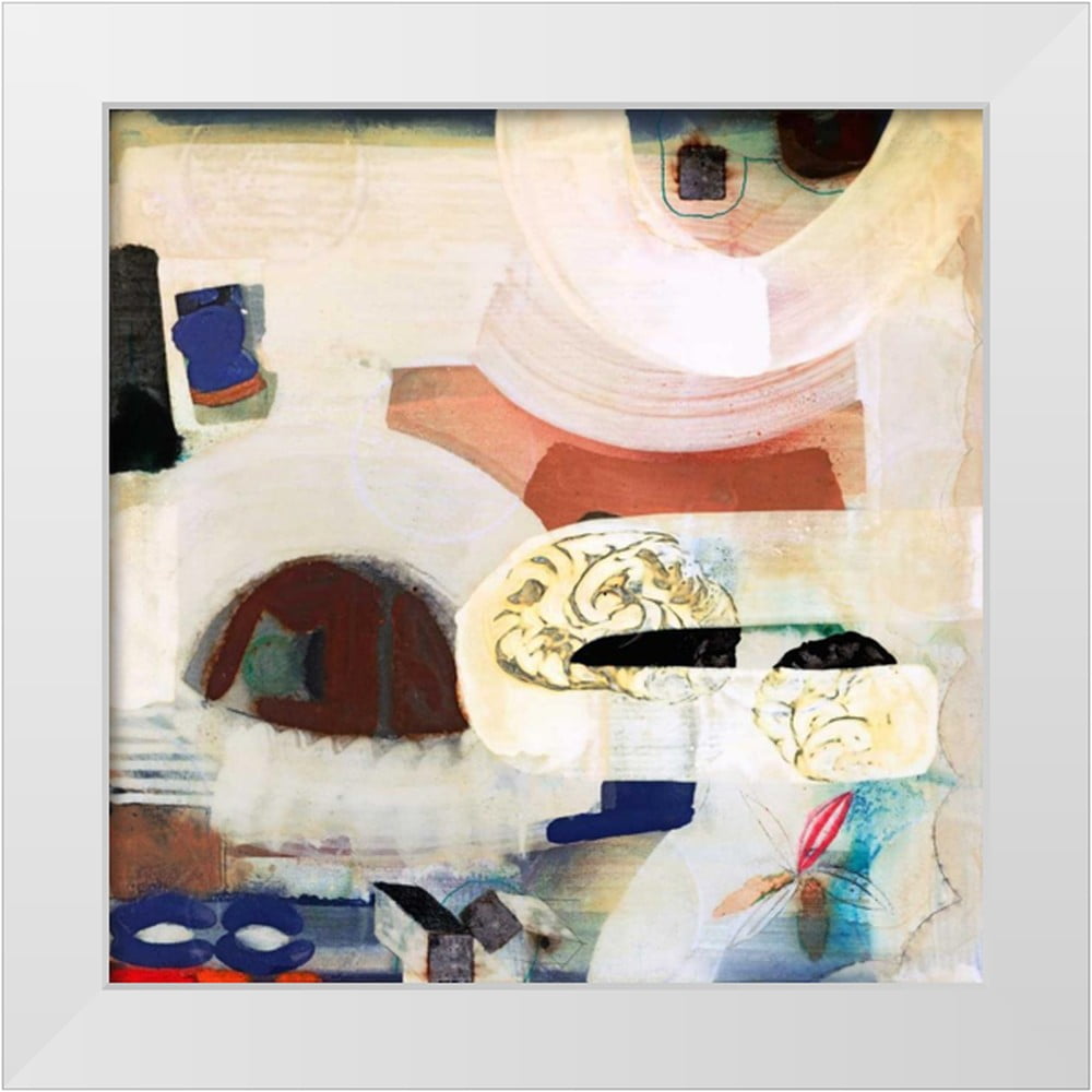 Koury, Aleah 12x12 White Modern Wood Framed Museum Art Print Titled ...