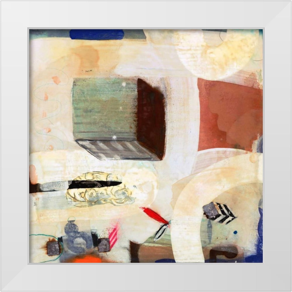 Koury, Aleah 15x15 White Modern Wood Framed Museum Art Print Titled ...