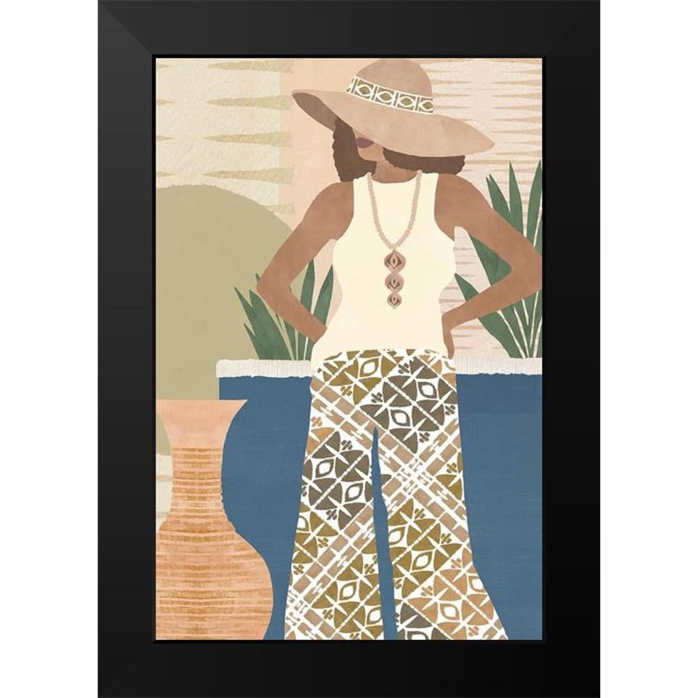 Kouta, Flora 11x14 Black Modern Framed Museum Art Print Titled - Zairah ...