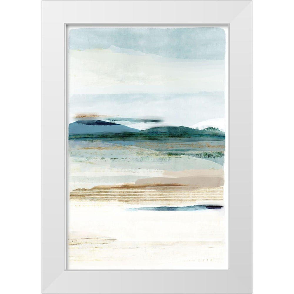 Kouta, Flora 13x18 White Modern Wood Framed Museum Art Print Titled ...