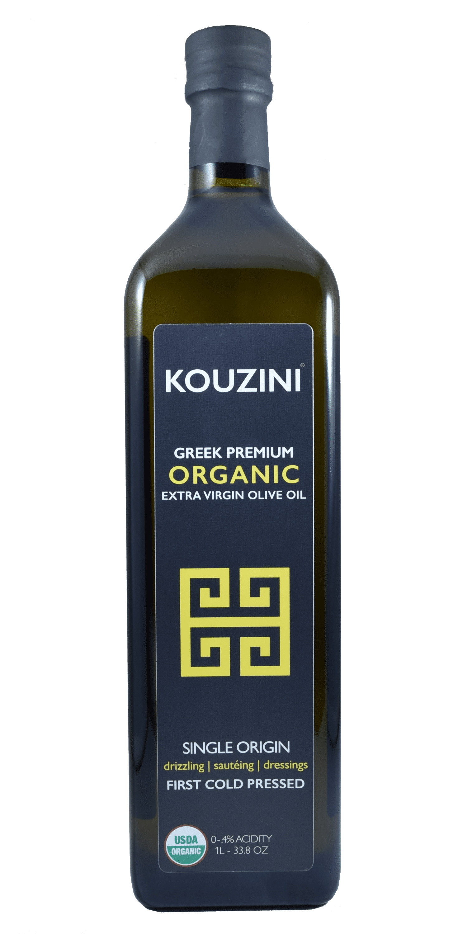 Kouzini Organic Greek Extra Virgin Olive Oil | First Cold Pressed | 1 ...