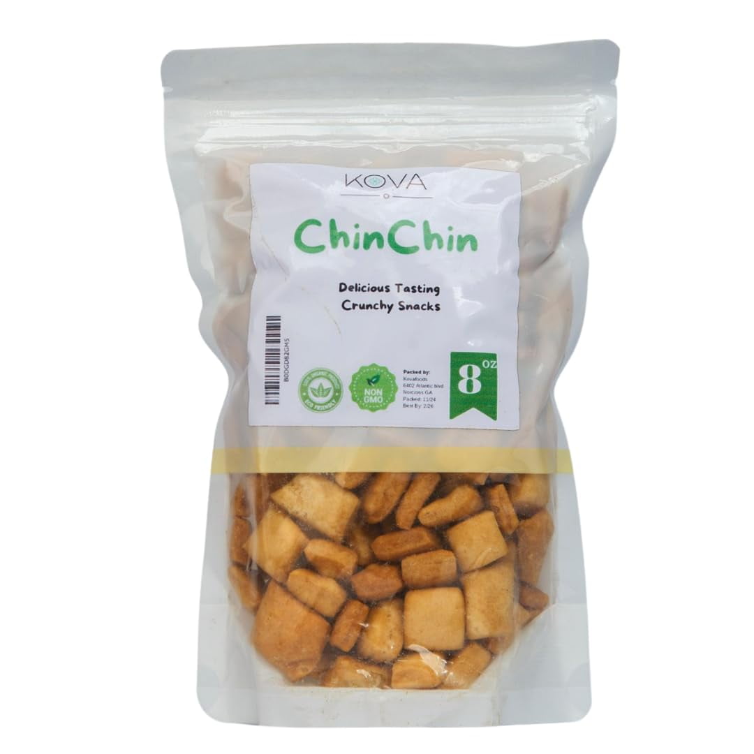 Kovafood Authentic Nigerian ChinChin DMF15 I Sweet & Crunchy Snack I ...