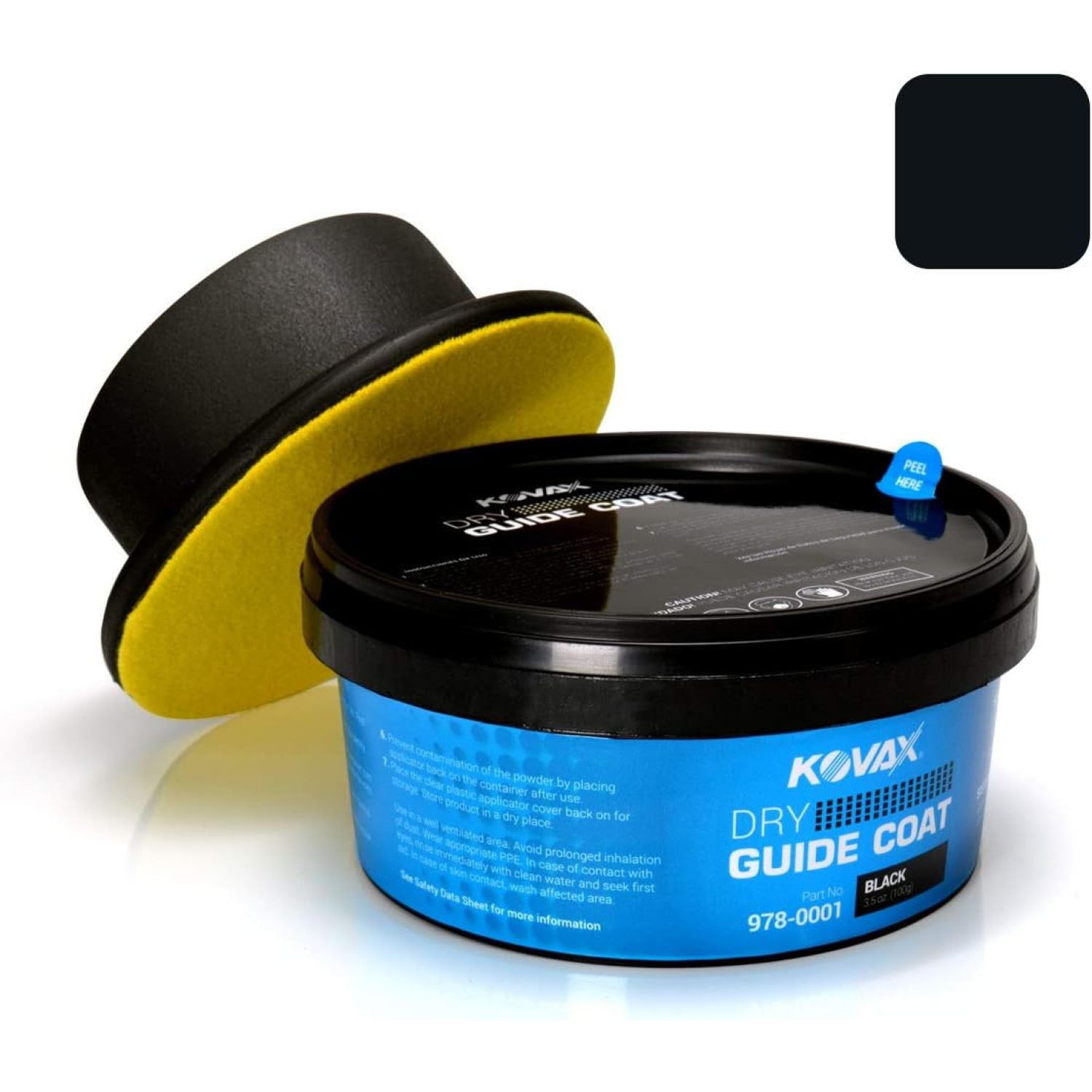 Kovax 978-0001 Dry Guide Coat Black, 100 Grams w/Applicator - Walmart.com