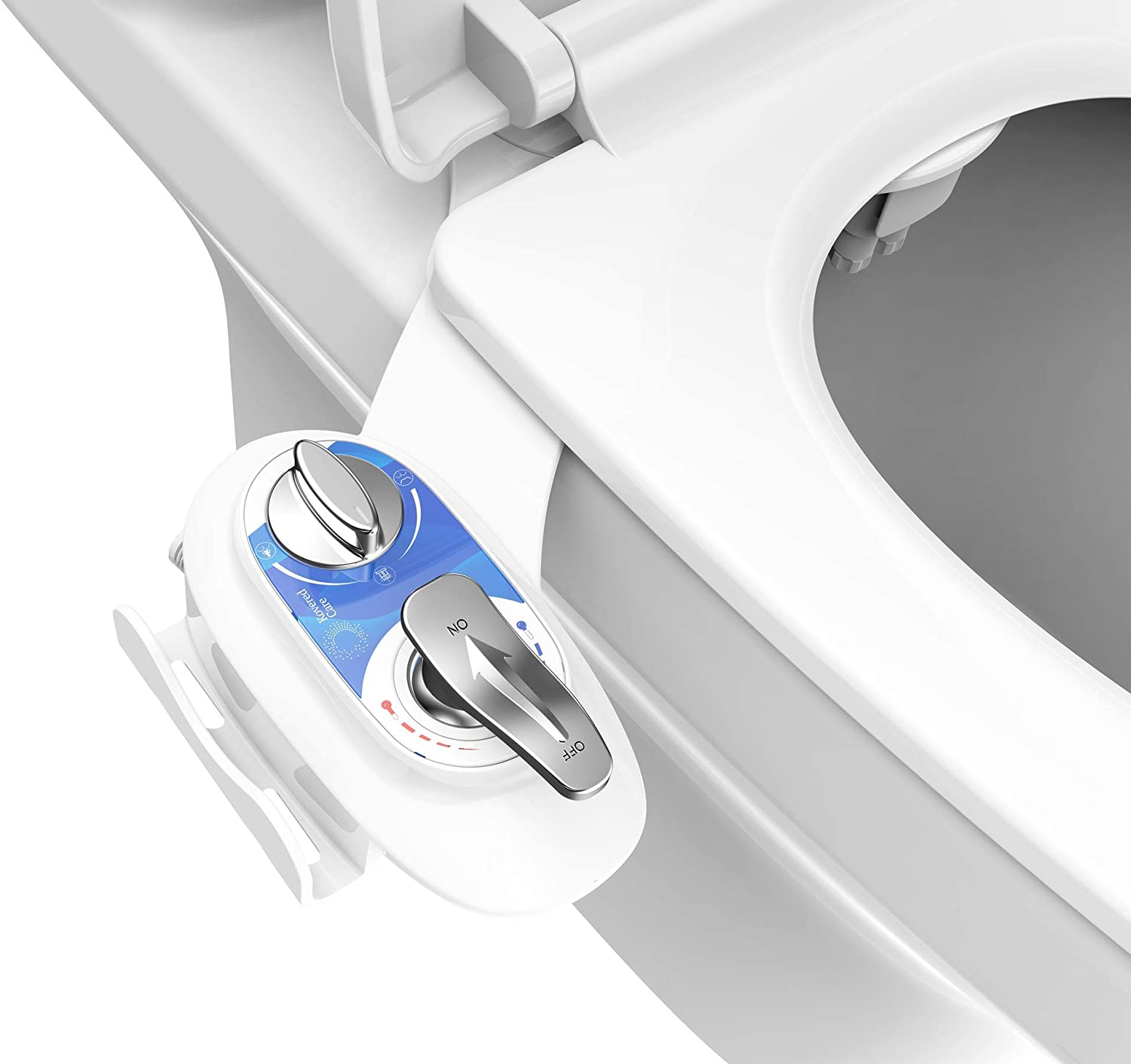 LUXE Bidet NEO 180 - Cold Water, Dual Nozzle, Self-Cleaning, Non ...