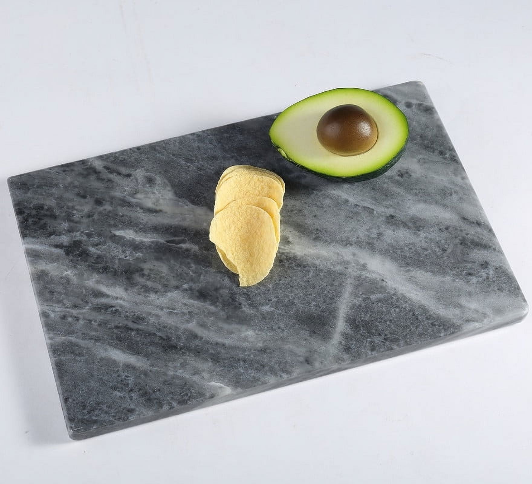 Koville Luxury Marble Granite Cutting Board for Kitchen,Rectangle, 12 ...