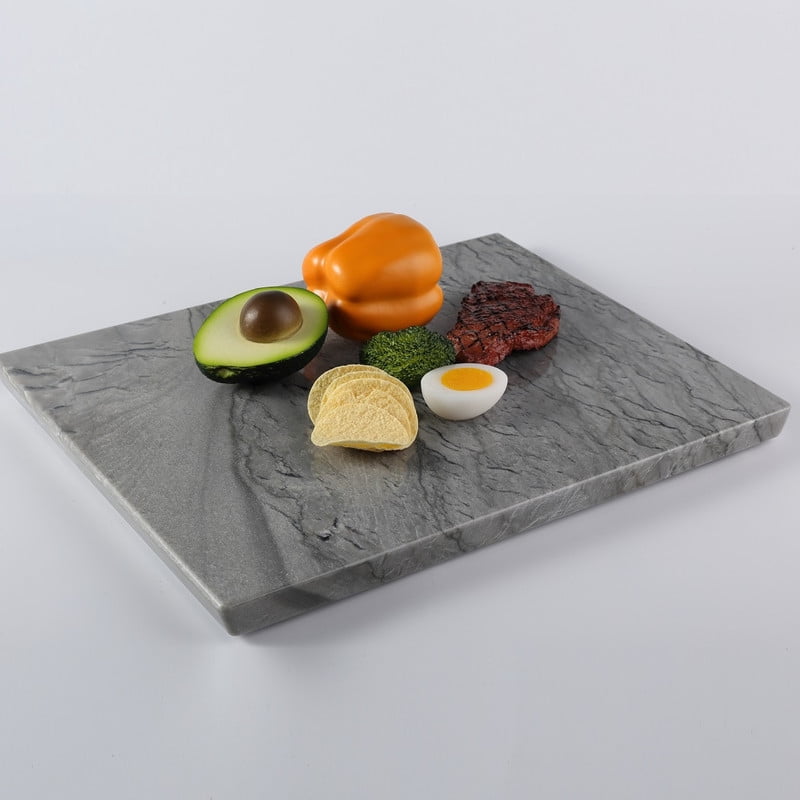 Koville Luxury Marble Granite Cutting Board for Kitchen,Rectangle, 16 ...