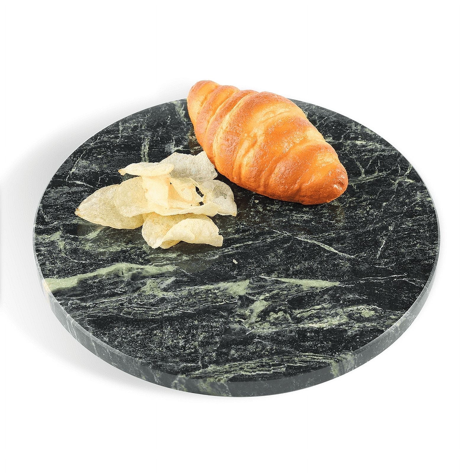 Koville Luxury Marble Granite Cutting Board for Kitchen,Round, 11*11in ...