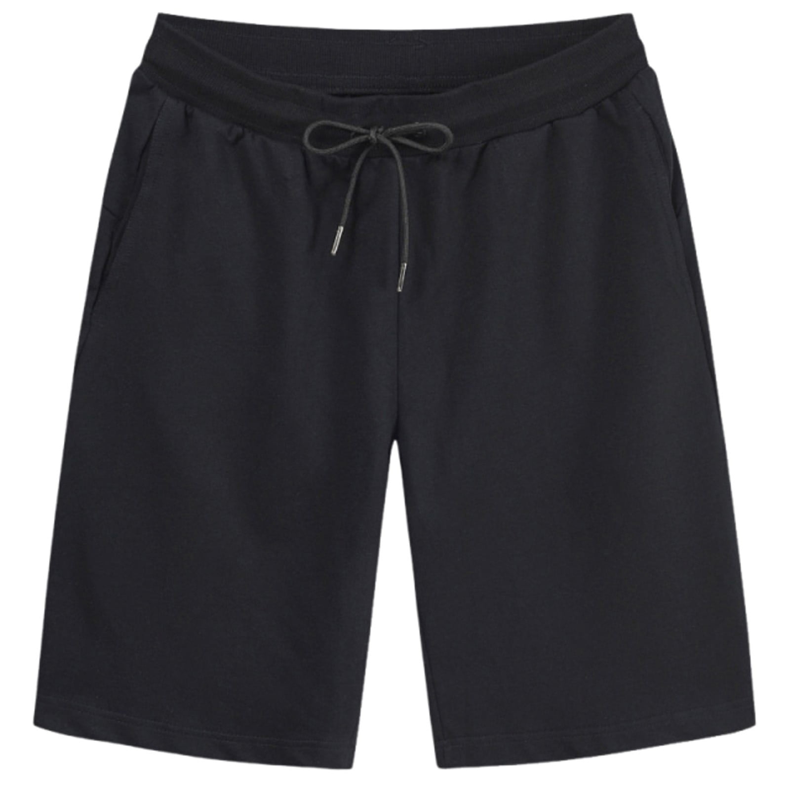 Kovlvoll Jean Shorts Men Summer Loose Casual Straight Leg Button Zipper ...