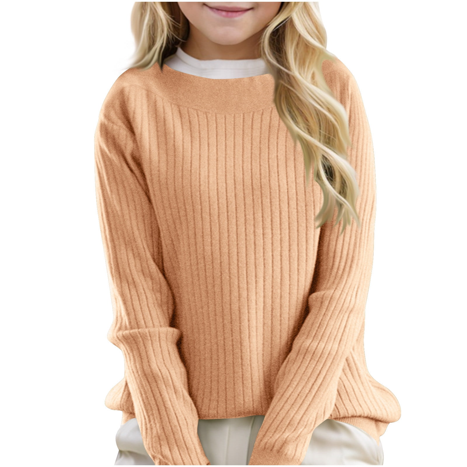 Kovlvoll Teen Unisex Boys Girls Clothes Fall Sweater Crewneck Long ...