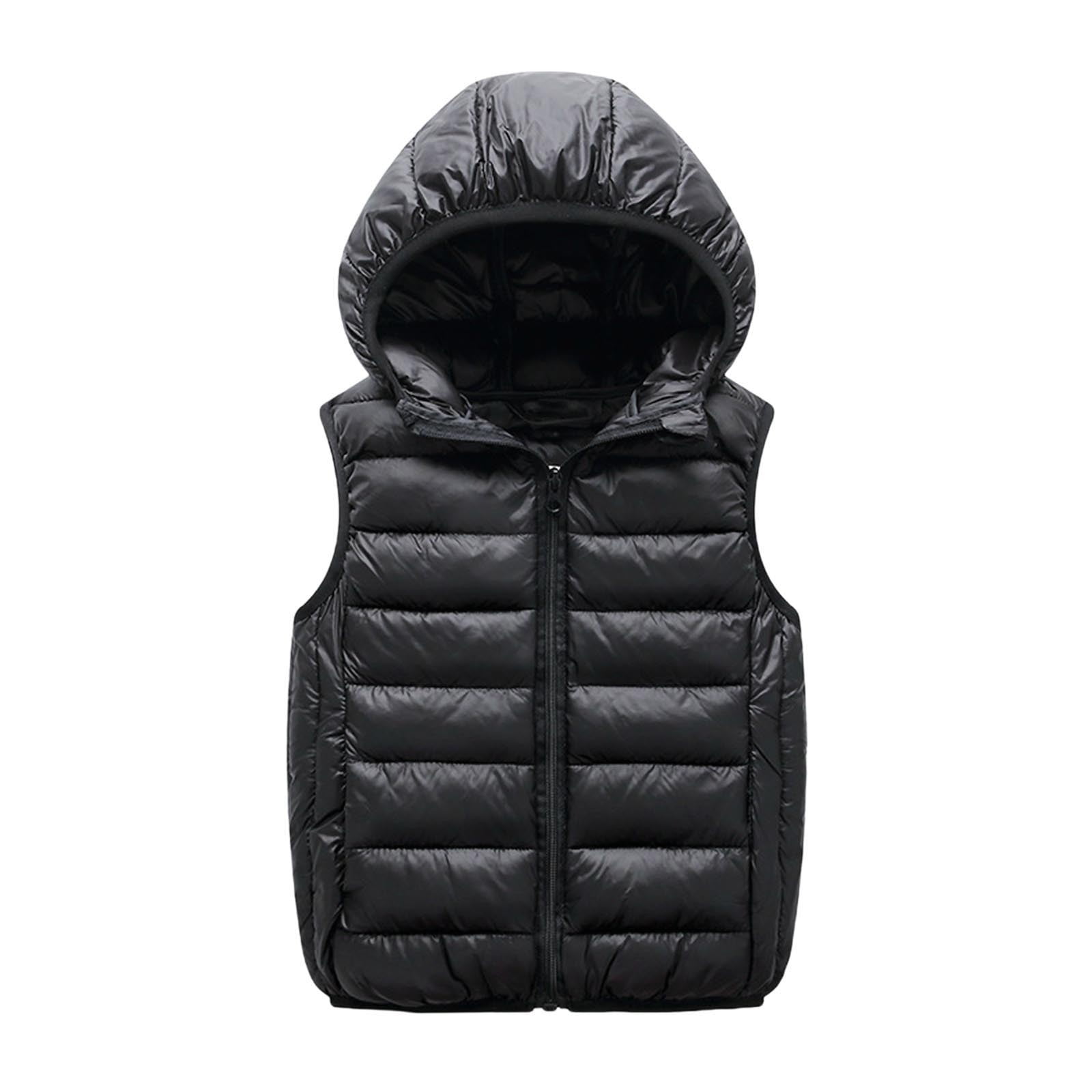Kovlvoll Toddler Girl's and Boy's Clothes Puffer Vests Zipper Hooded ...