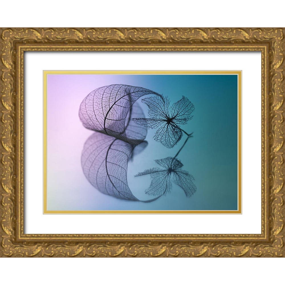 Kowatari, Shihya 32x24 Gold Ornate Wood Framed with Double Matting ...