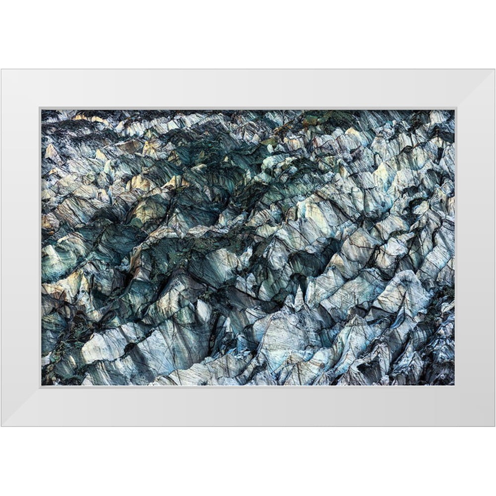 Kowit, Lee 24x17 White Modern Wood Framed Museum Art Print Titled - Ice ...